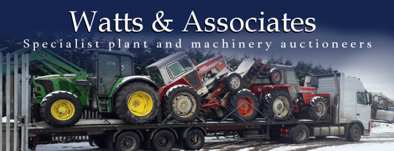Watts & Associates Auctions | Plant & Machinery Auctions