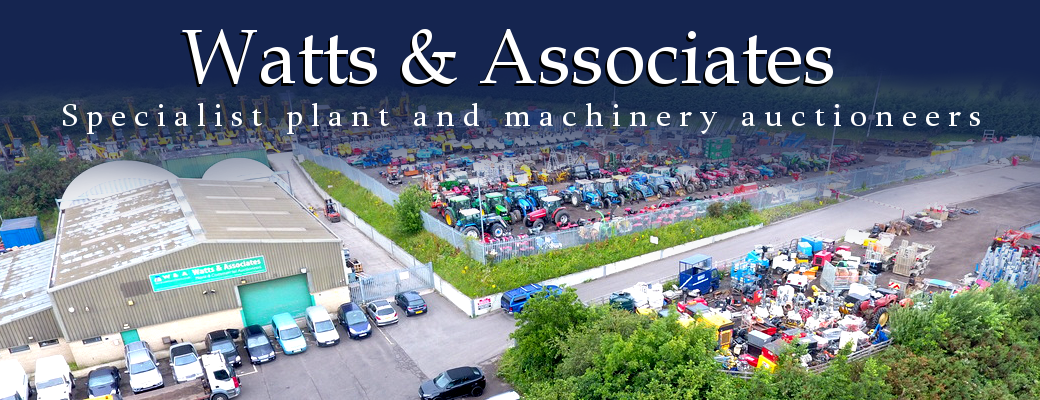 Watts & Associates Auctions – Plant and Commercial Auctioneers
